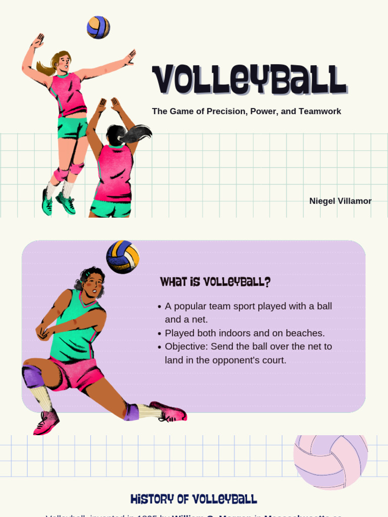 Volleyball: History, Rules, and Techniques | PDF | Volleyball ...