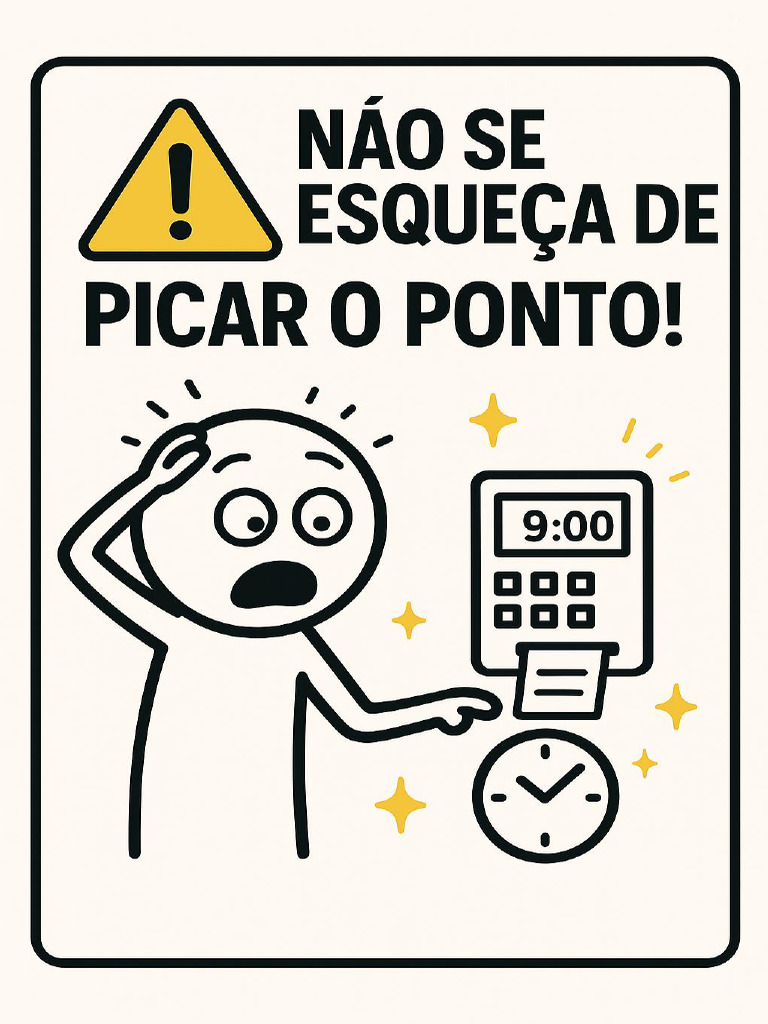 Cartaz Picar o Ponto A4 | PDF
