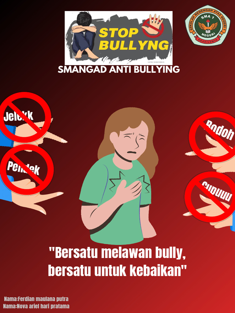 Poster Anti Bullying PDF | PDF