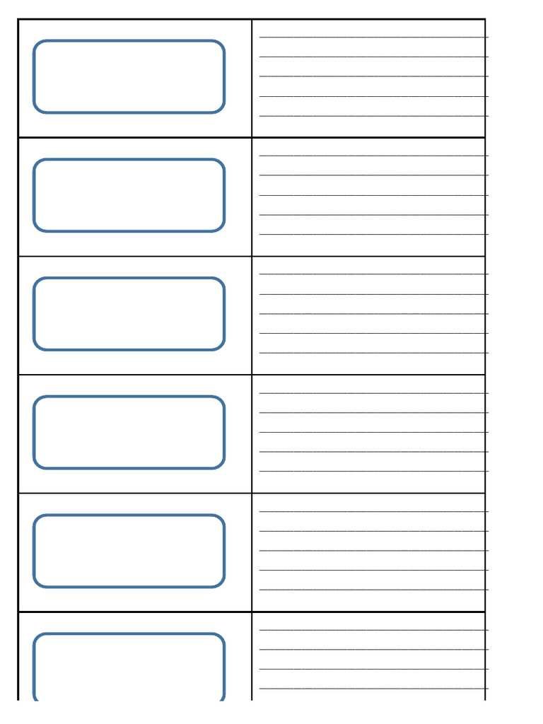 Flash Cards | PDF