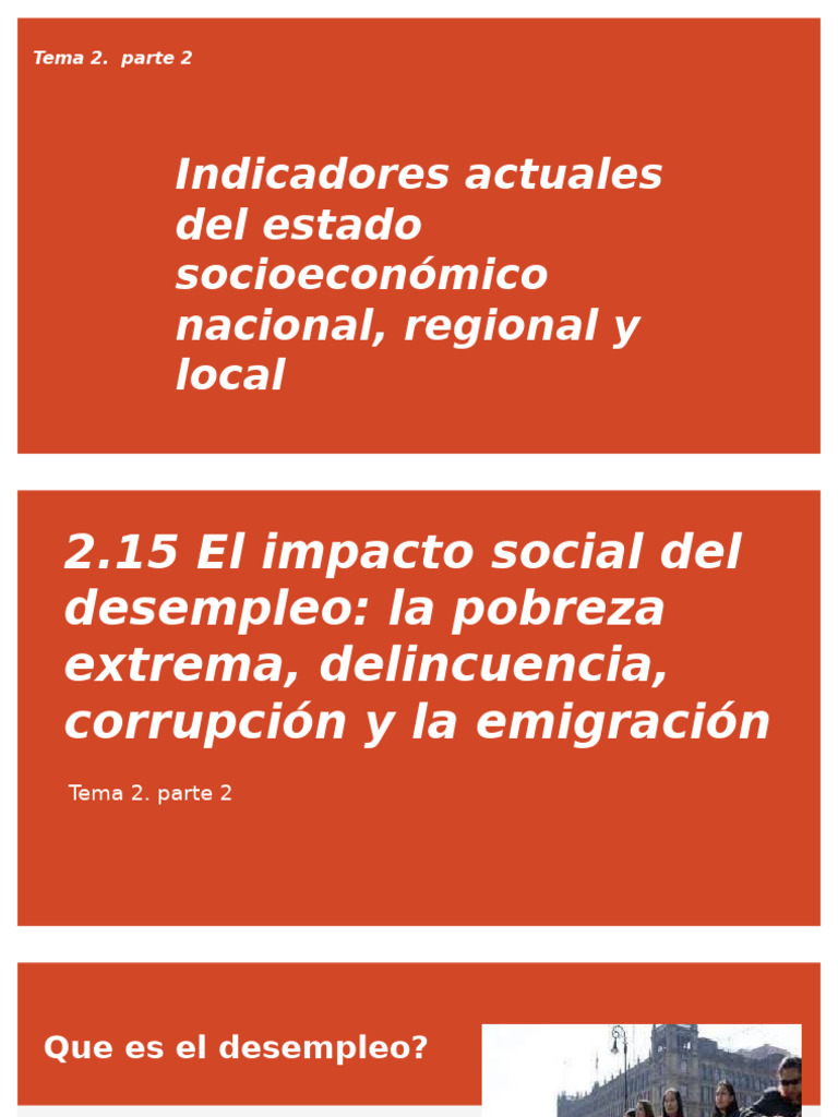 Tema 2. Parte 2 | PDF | Pobreza extrema | Pobreza