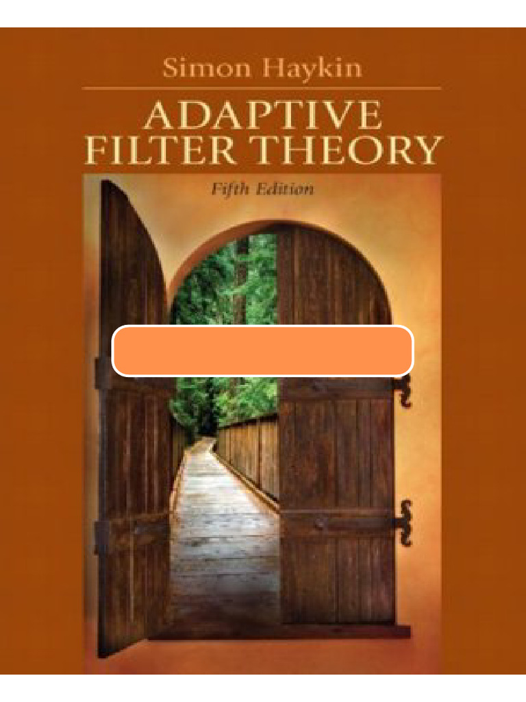 Testbank For Adaptive Filter Theory 5th Edition Haykin | PDF | Least ...