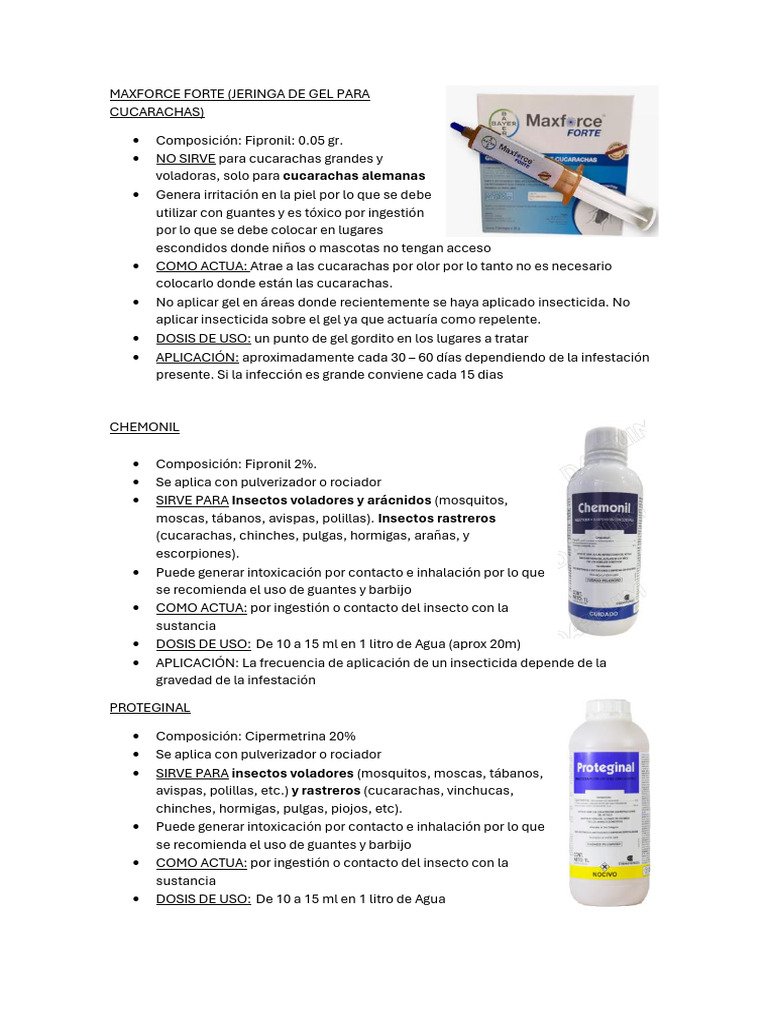 Capa Fumigacion | PDF | Insectos | Insecticida