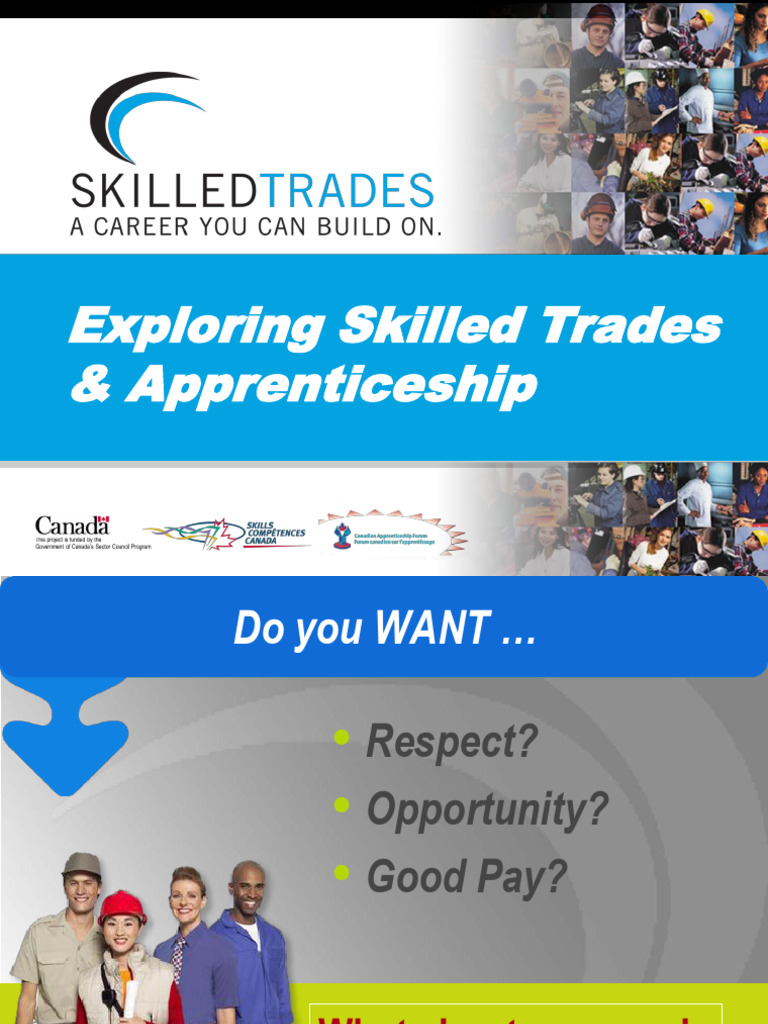 Exploring Skilled Trades | PDF | Apprenticeship