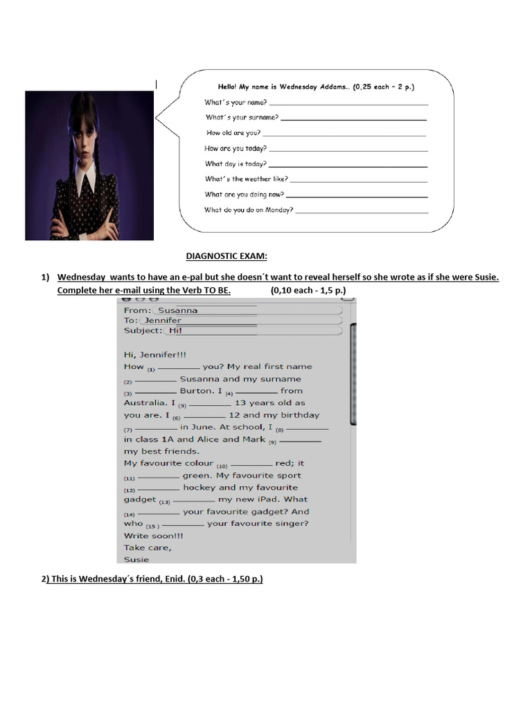 Prueba De Nivelacion 7mo Pdf Language Families Languages