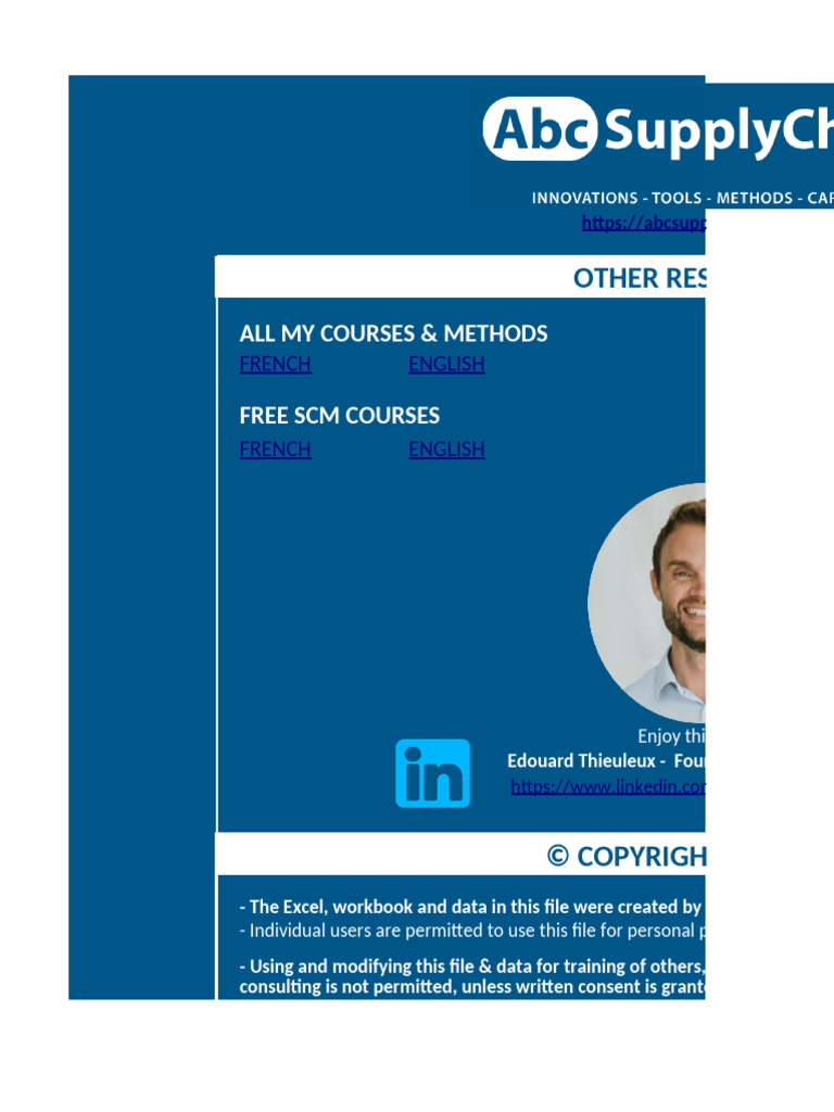 KPIS SLOB AbcSupplyChain | PDF | Computing