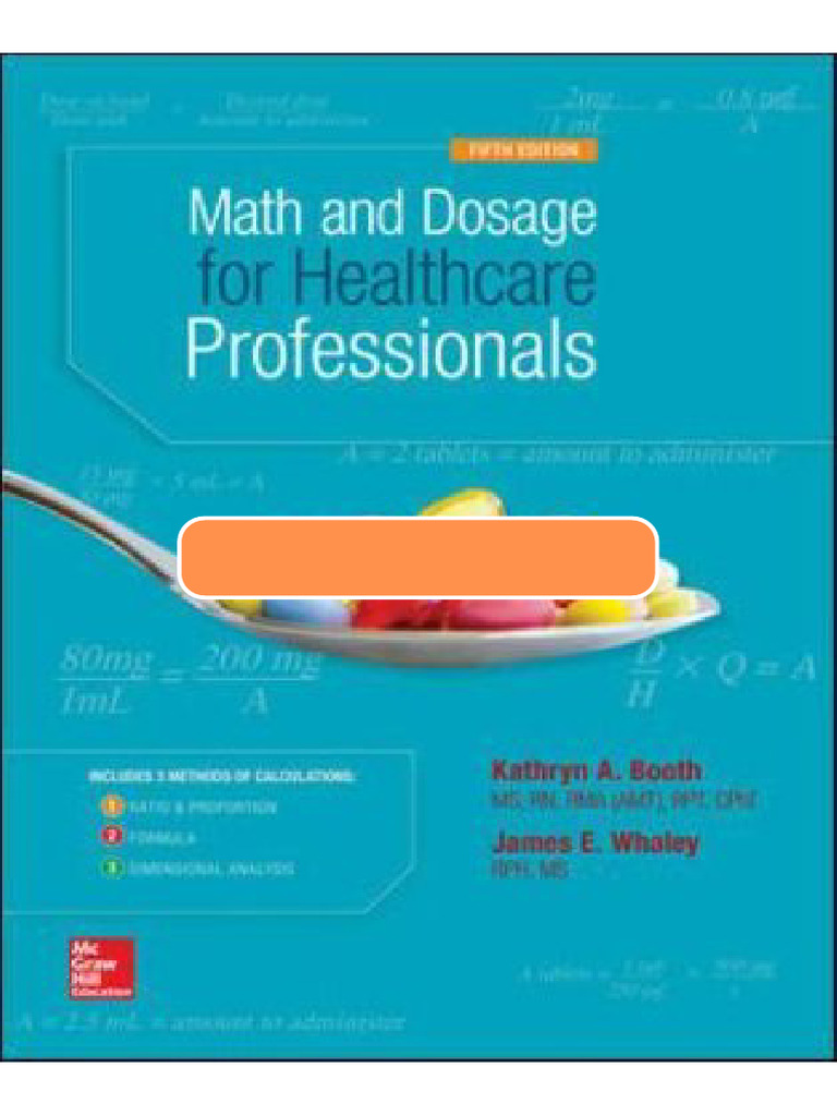 Testbank for Math and Dosage Calculations for Healthcare Professionals ...