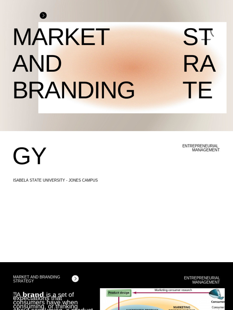 Market and Branding Strategy | PDF | Swot Analysis | Brand