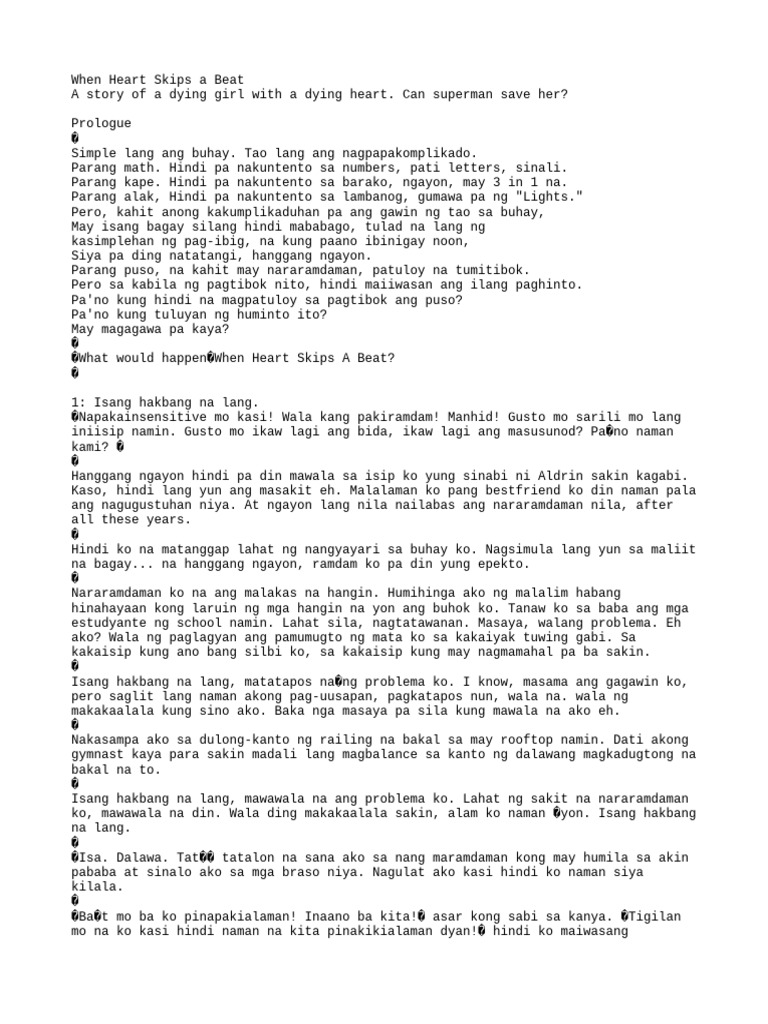 When Heart Skips A Beat | PDF