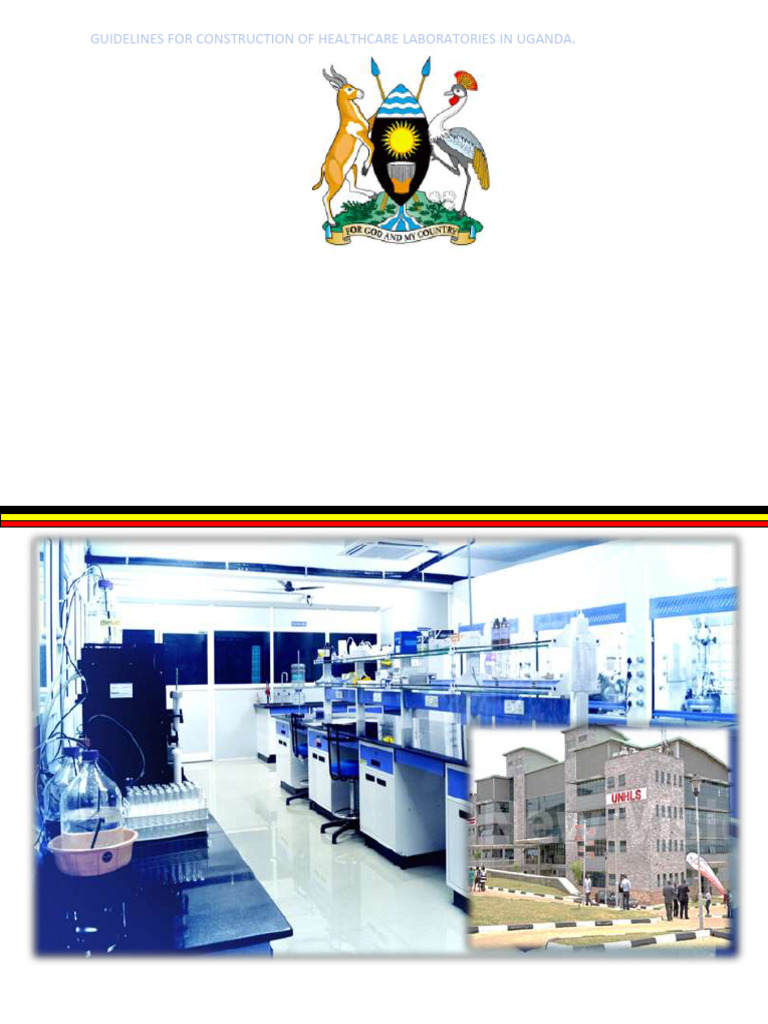 LAB-INFRASTRUCTURE-GUIDELINES-TOC-1-signed | PDF | Laboratories | Door