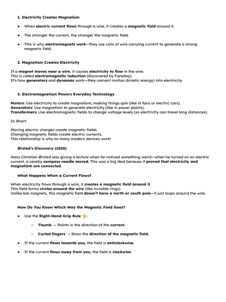 Ib Physics Notes Myp-5 | PDF