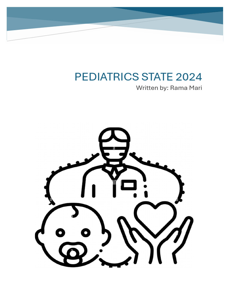 Pediatrics Notes | PDF | Pneumonia | Tuberculosis