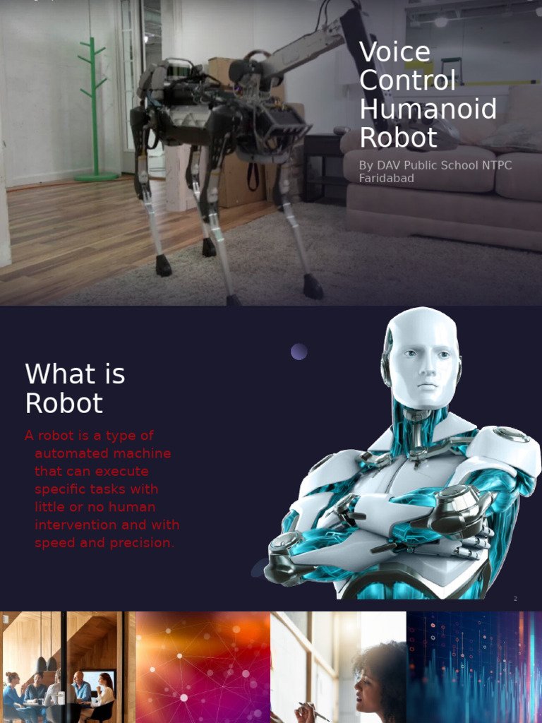 Voice Control Humanoid Robot | PDF | Robot | Robotics