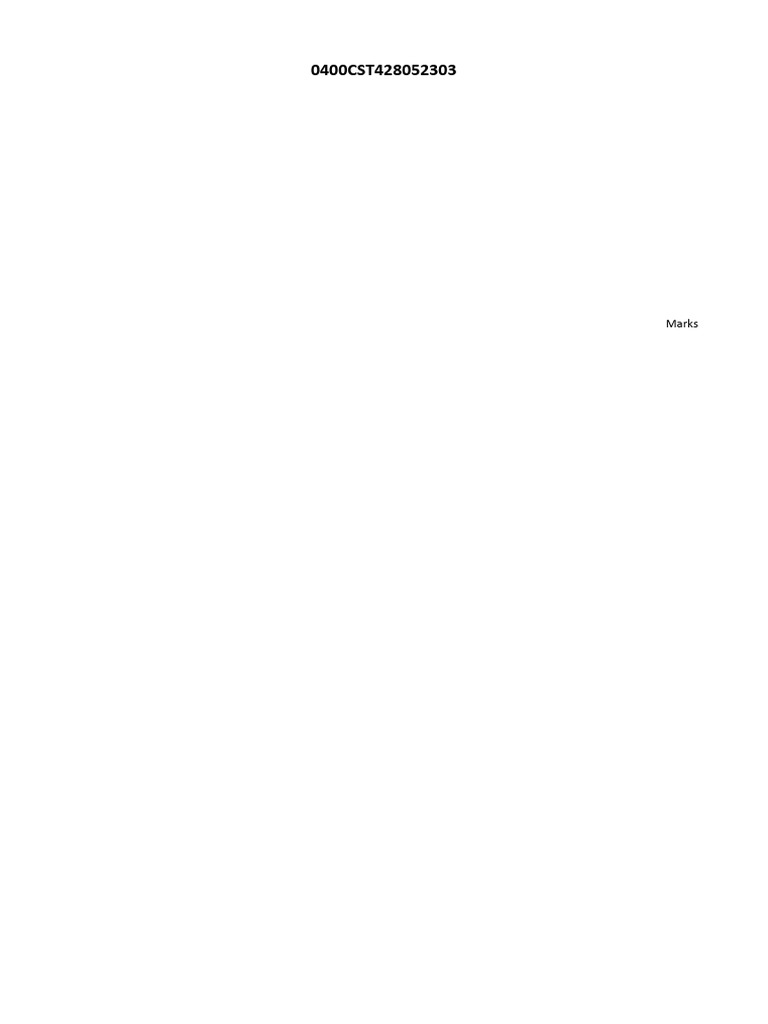 CST428 Blockchain Technologies Exam Paper | PDF | Cryptography ...