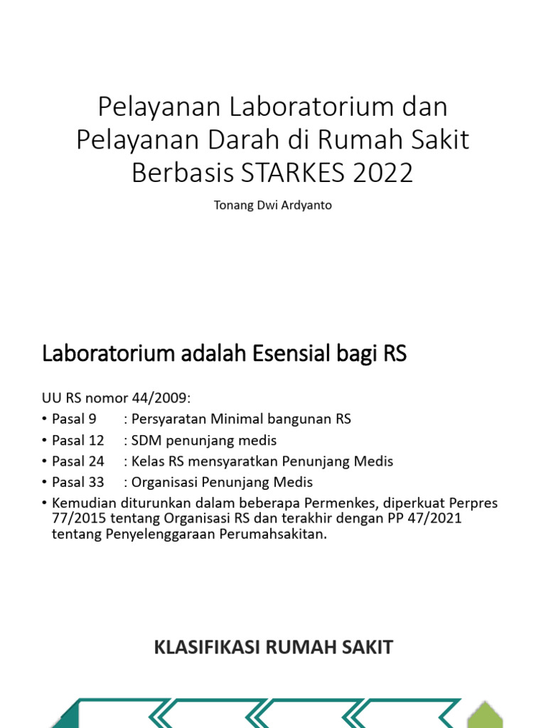 DR Tonang Lab Dan Bdrs Menurut Starkes 30 November 2022 - 1986 | PDF