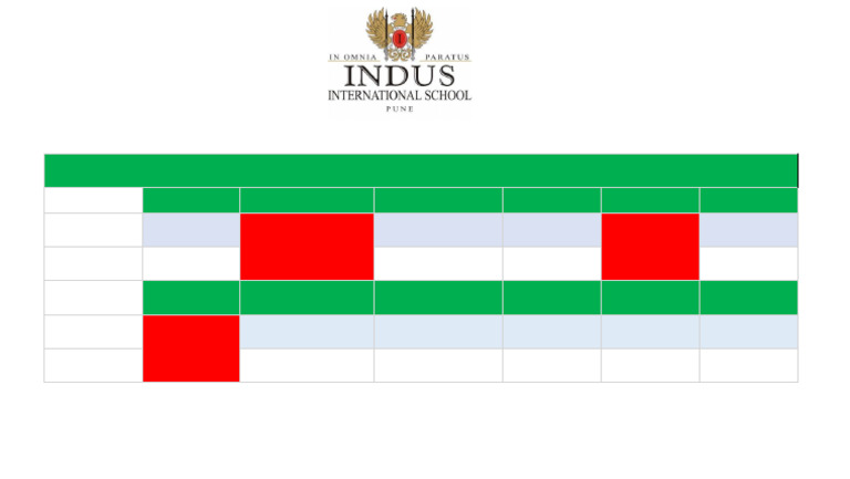 Final Assessment Time Table - MYP 5 | PDF