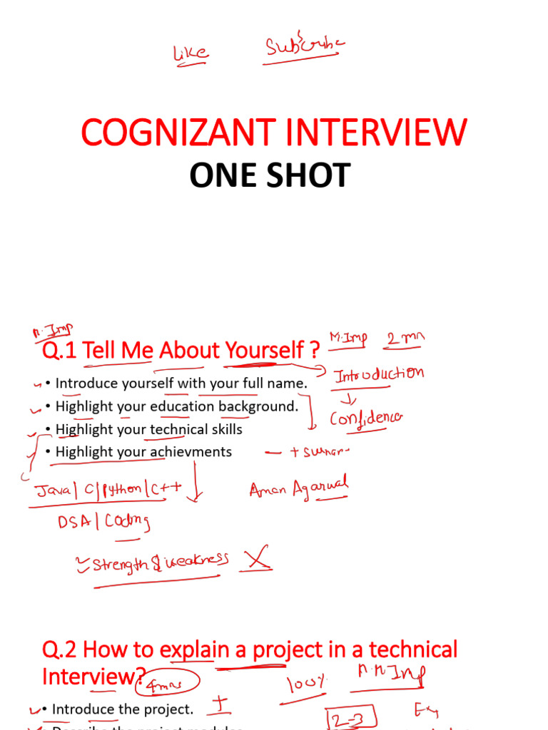 Cognizant Interview.pdf (1) | PDF | Object Oriented Programming | Databases