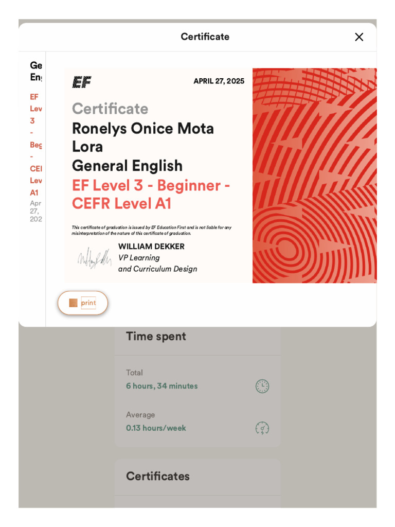 Progress & Goals | PDF