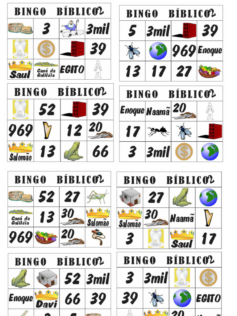 Bingo biblia | PDF
