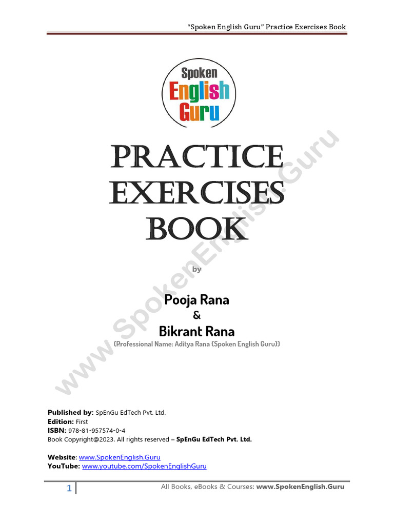 2. Practice Exercises eBook | PDF