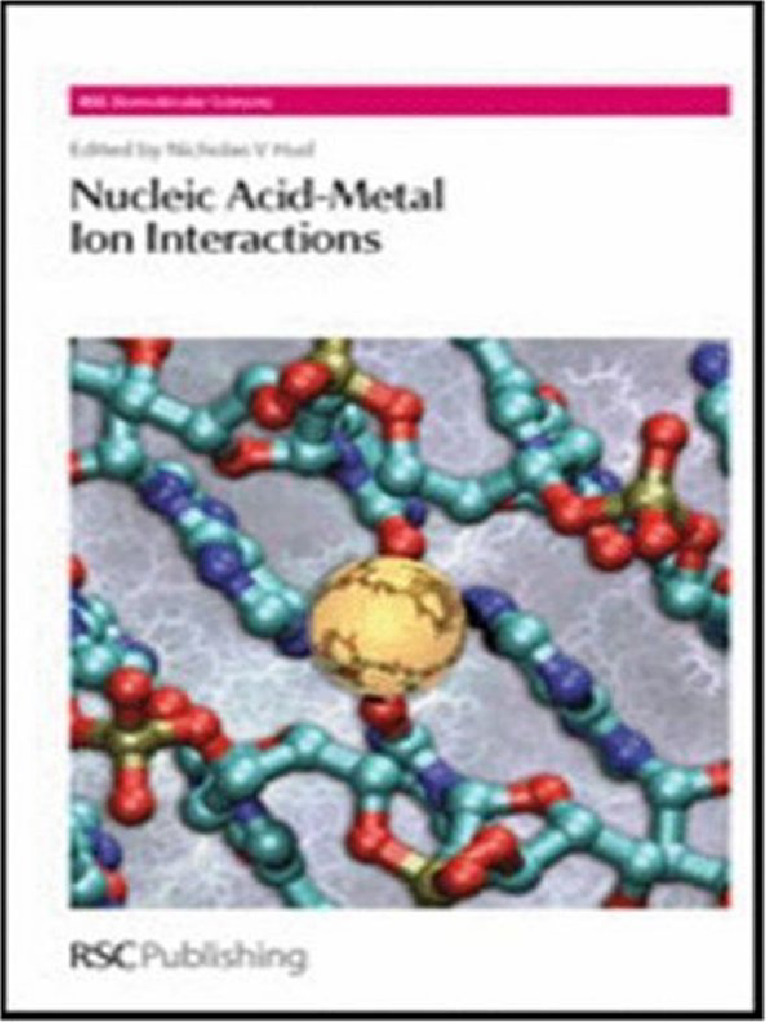 Nucleic Acid-metal Ion Interactions | PDF | Coordination Complex | Ligand
