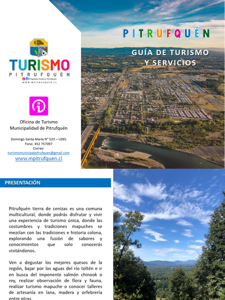 Informacion Turistica Pitrufquen Oit 2024 | PDF