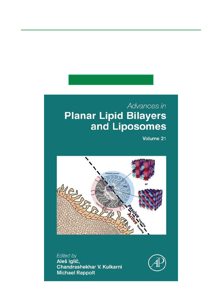 Advances in Planar Lipid Bilayers and Liposomes All Format Download | PDF | Biomaterial | Bone