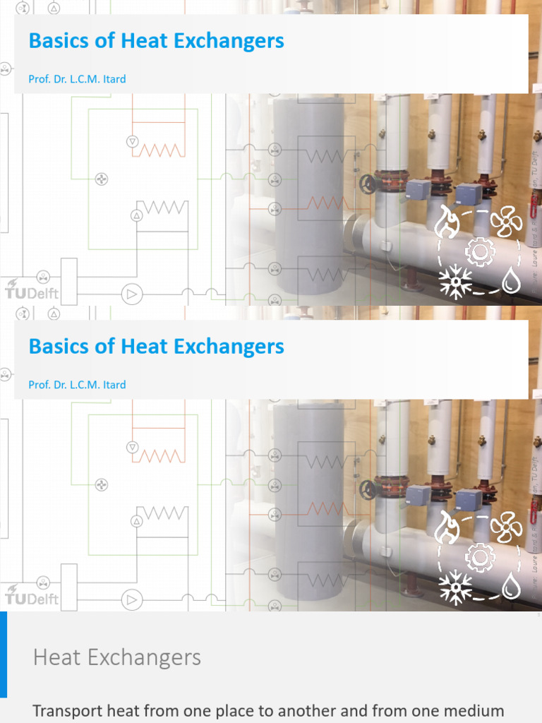 ECObuild 4x 2021 Module 0 13 Basics of Heat Exchangers-Slides | PDF | Heat Exchanger | Temperature