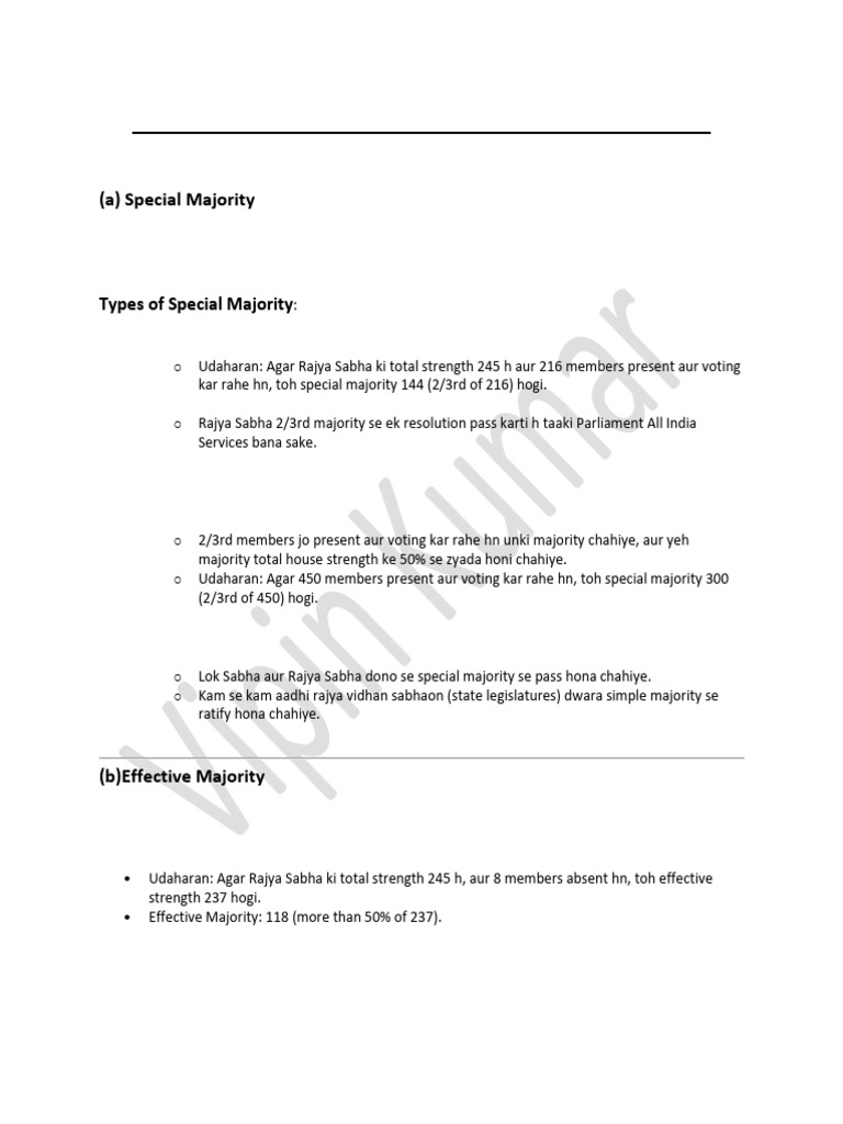 Polity L-8 by Vipin Kumar | PDF | Government | Legal Documents