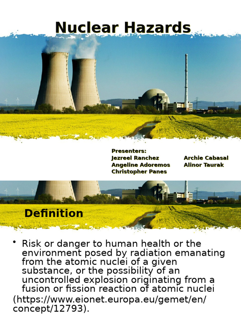 Nuclear Hazards Group | PDF | Ionizing Radiation | Radioactive Decay