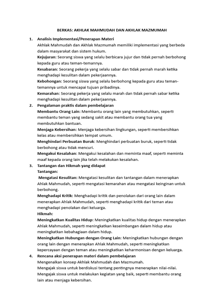 Tugas Refleksi - Fuad Husen | PDF