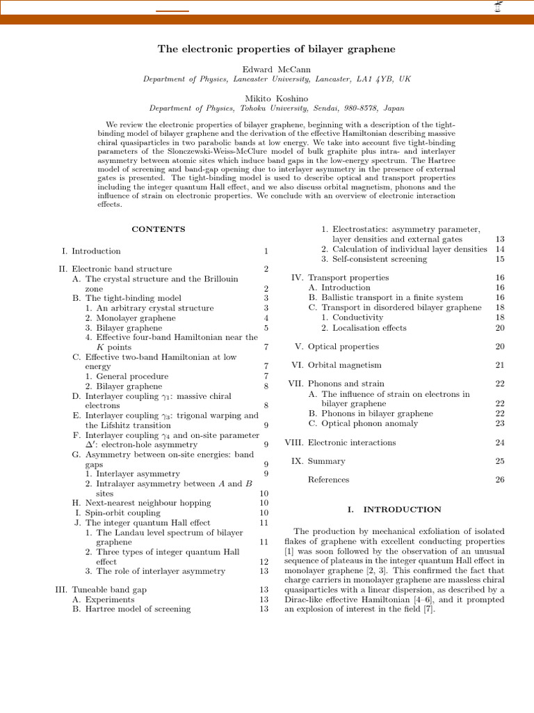 16283948 | PDF | Graphene | Electronic Band Structure