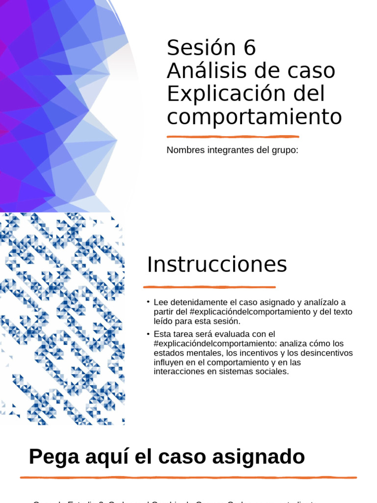 Sesión 6 Tarea Evaluada - Formato para Entrega | PDF