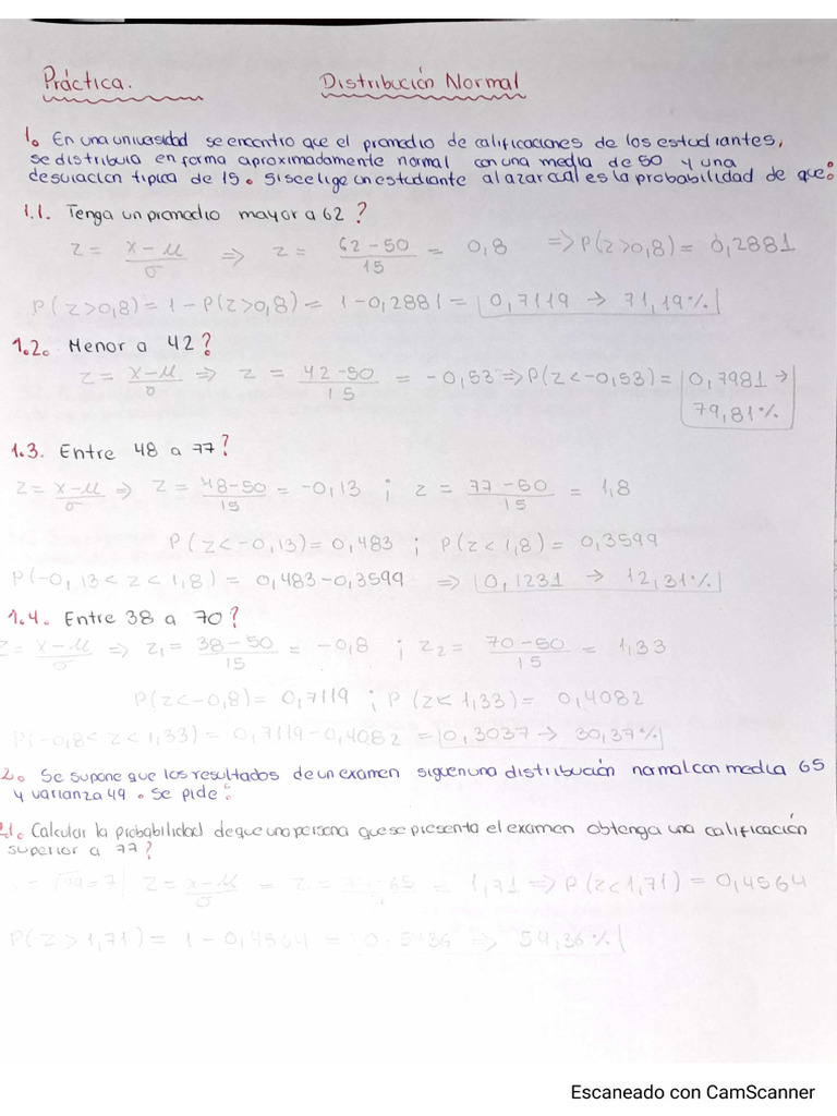 Distrib - Normal 2.2 | PDF