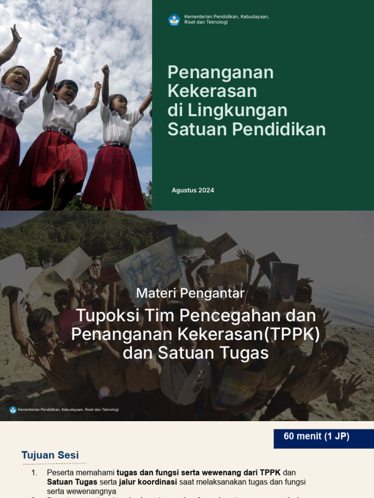 Microteaching Modul Penanganan Kekerasan | PDF