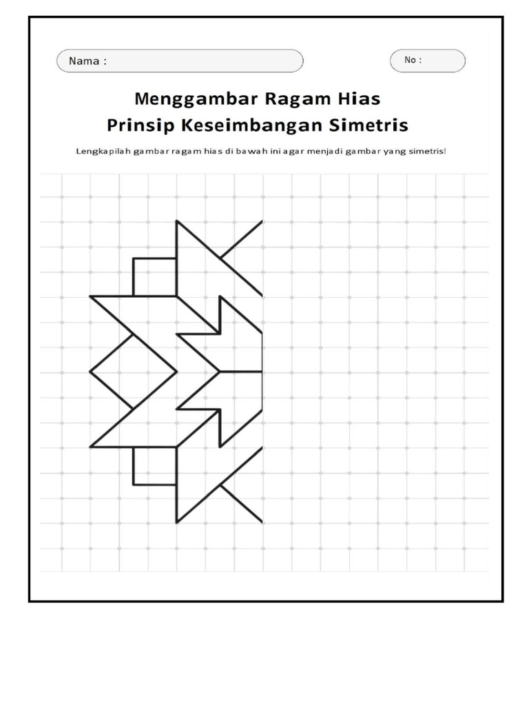Gambar simetris.pdf | PDF