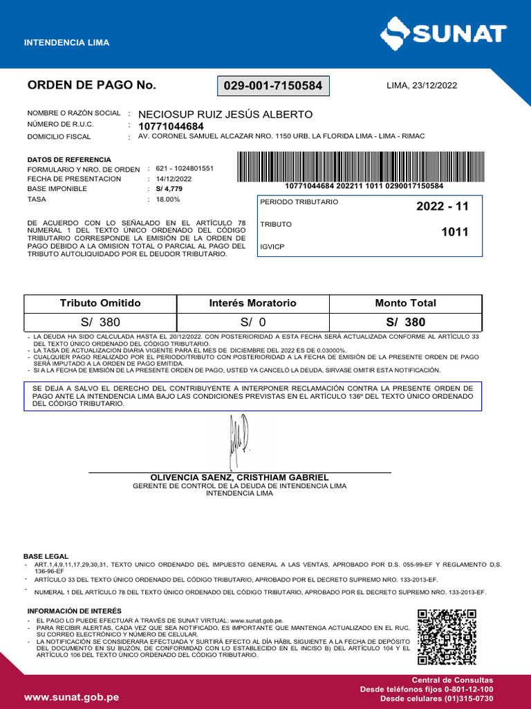 4-Op 23.12.22 Igv 1122 | PDF