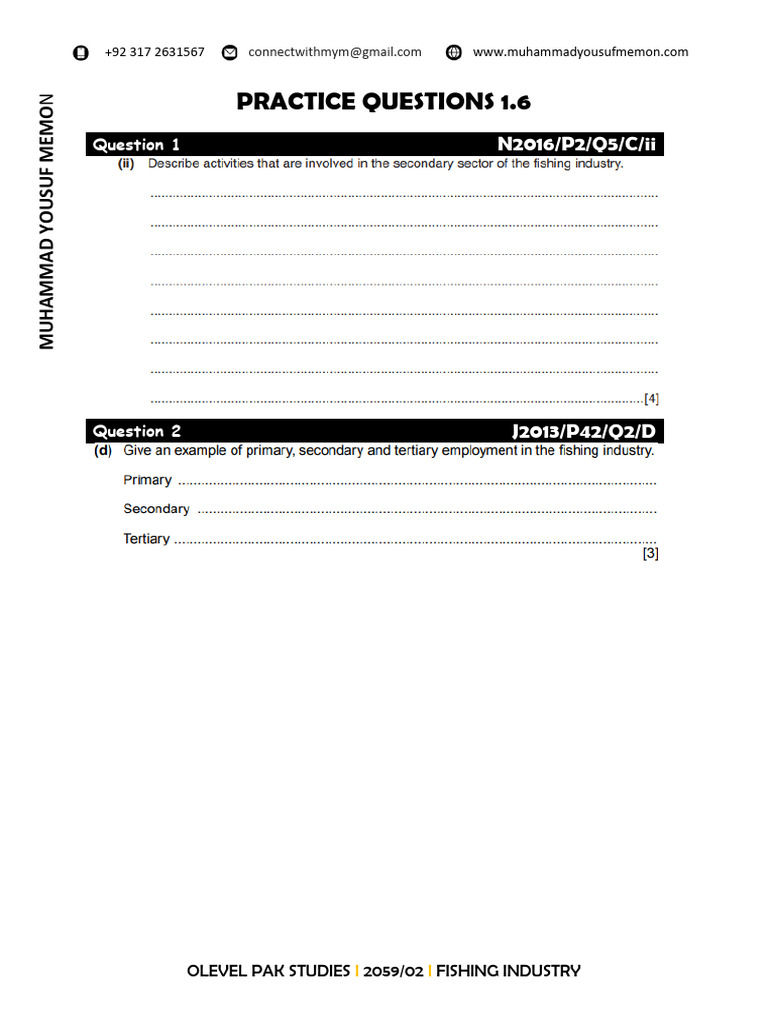 TOPIC-6 Question (6) Answer | PDF
