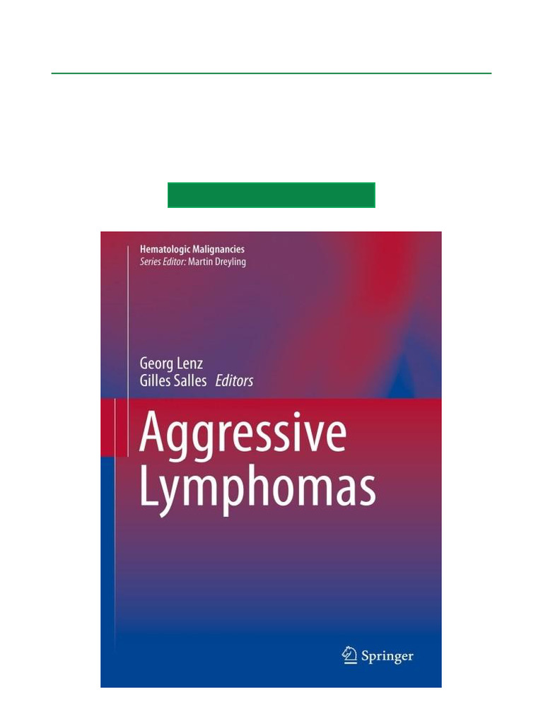 Aggressive Lymphomas Full MOBI Ebook | PDF | Lymphoma | B Cell