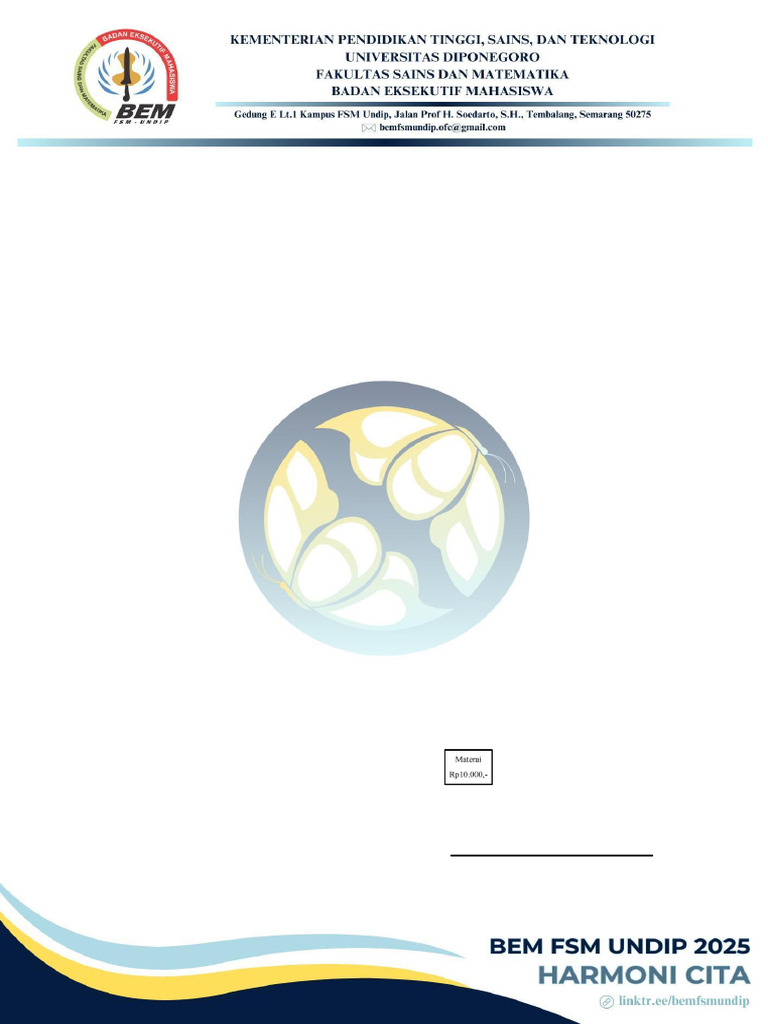 Surat Pernyataan Calon Peserta Lkmmtd Fsm 2025 | PDF