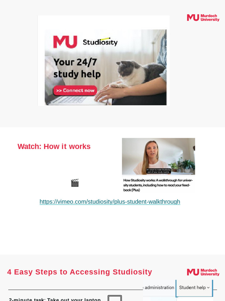 Studiosity Slides For Students | PDF