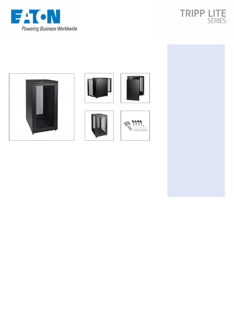 Gabinete SmartRack 24U SR24UB | PDF | Informática