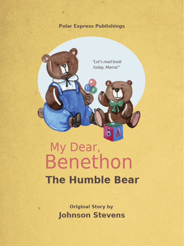 Classic Children - S Book Cover Template | PDF