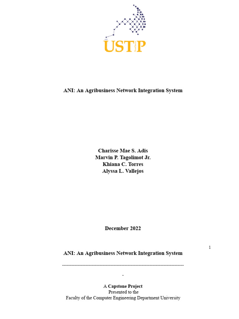 Capstone Project Sample | PDF | Mobile App | Android (Operating System)