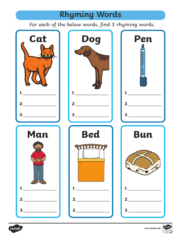 t-l-1047-one-syllable-rhyming-words-worksheet-_ver_9 | PDF