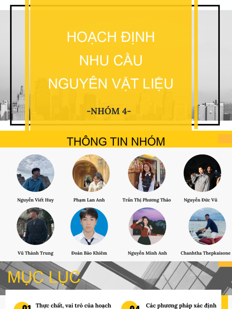 Hoạch Định Nhu Cầu NVL | PDF