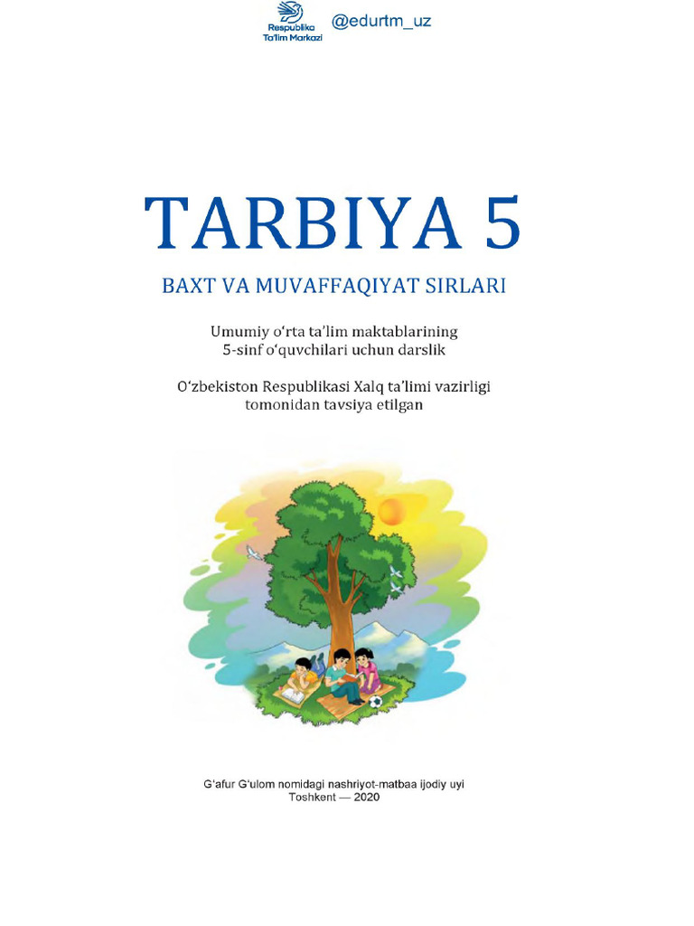 5 Sinf Tarbiya N | PDF