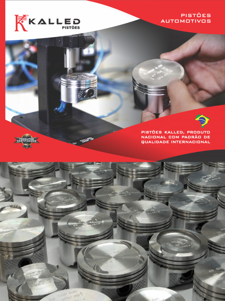 Catalogo Kalled Pistoes | PDF