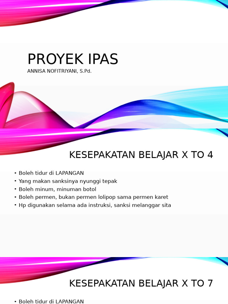 Pengenalan Proyek Ipas | PDF