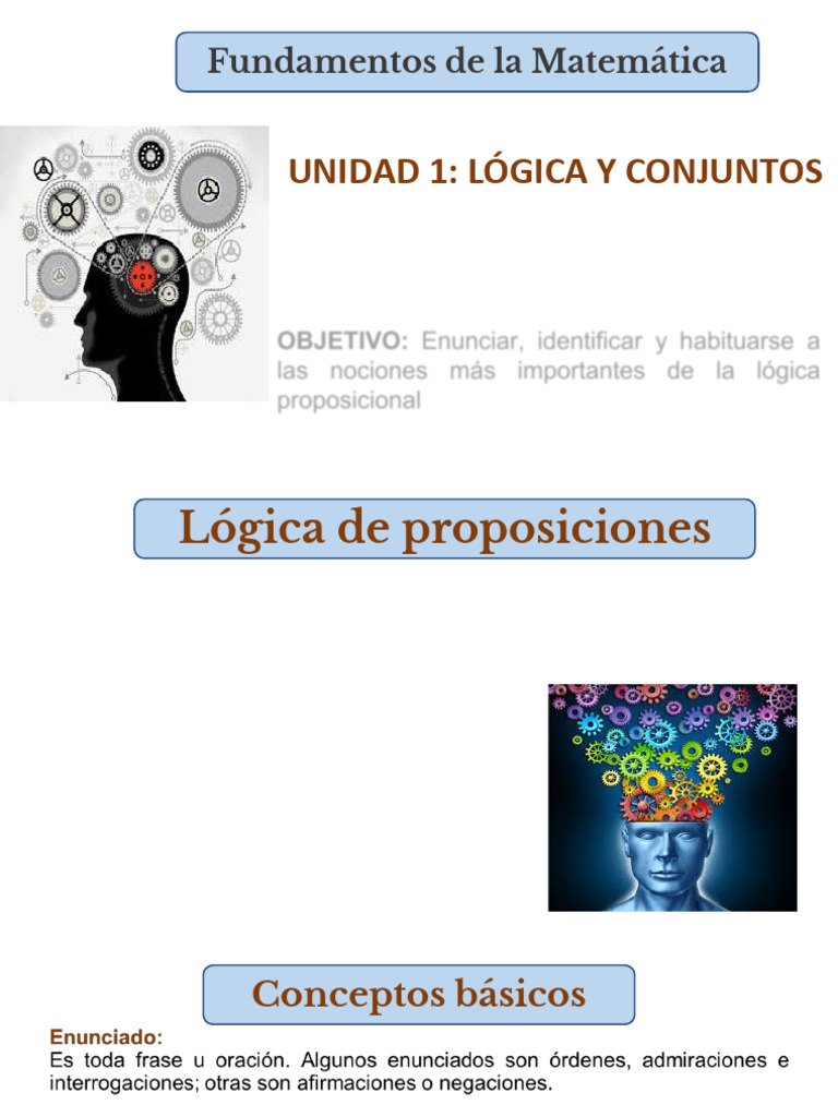D1 - Lógica de Proposiciones | PDF | Proposición | Lógica